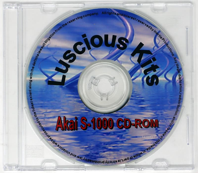 Inertia Productions Luscious Kits Akai Format Sample | Reverb UK