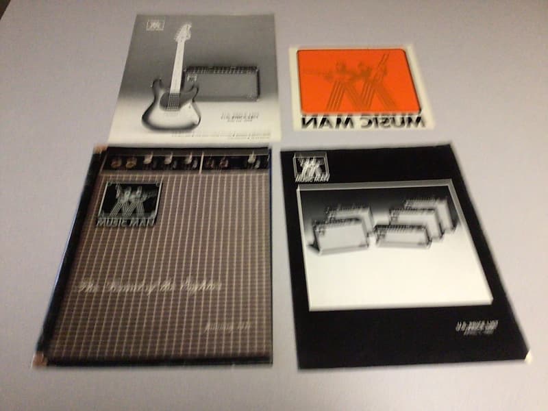 Music Man catalog with price lists Leo Fender era 1978 & 1980 | Reverb
