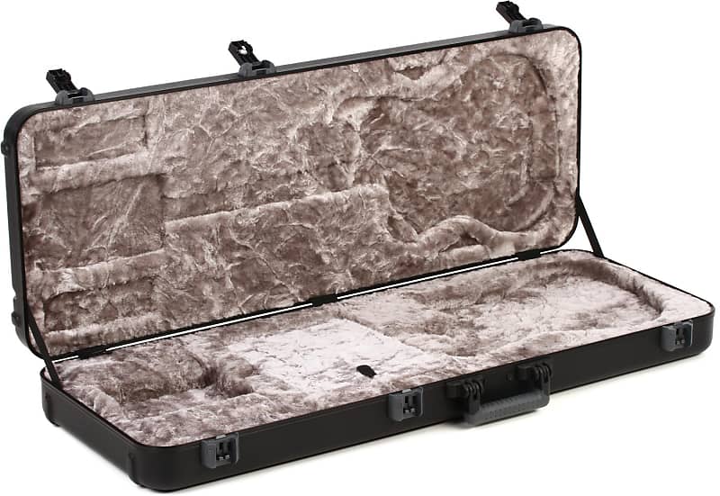 Fender Deluxe Molded Jazzmaster/Jaguar Guitar Case - Black | Reverb