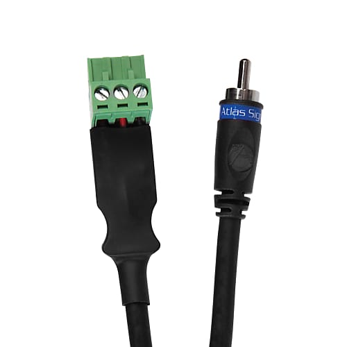 Atlas IED AS2RCA-1M-PHX Male RCA to Phoenix Adapter Cable, 1M | Reverb