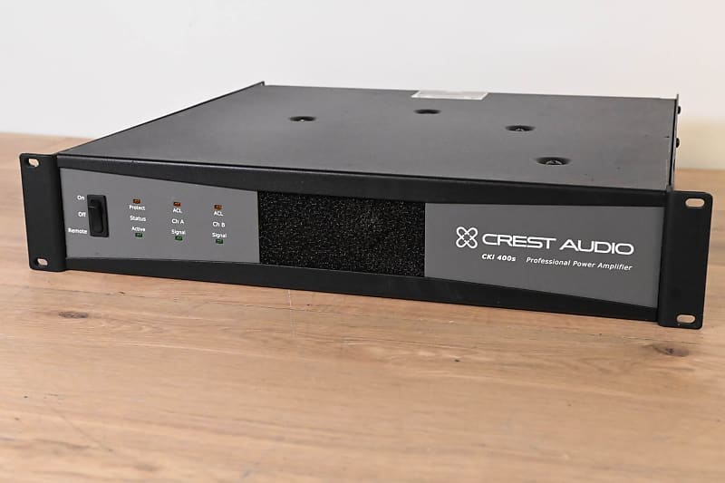 Crest Audio CKi 400S Professional Installation Amplifier | Reverb