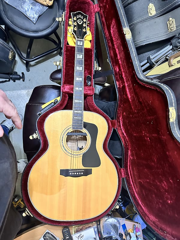 Guild JF-65 Jumbo Blonde 2000 - Natural | Reverb