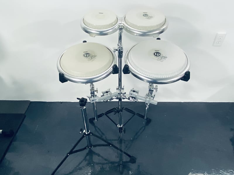 Latin Percussion Giovanni Compact Bongos and Conga set | Reverb