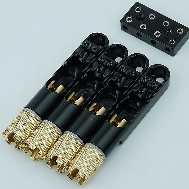 4 String Headless Bass Guitar Brass Bridge Saddles | Reverb Canada