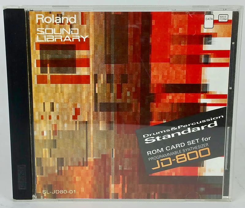 Roland Rom Card Set for the JD-800 (Drums & Percussion | Reverb