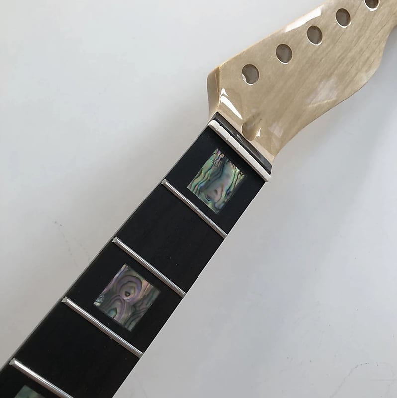 Glossy Finish Guitar Maple Tele Style Neck, 22 Frets Rosewood | Reverb