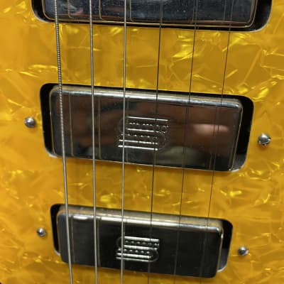 Schecter Hellcat Black and yellow | Reverb