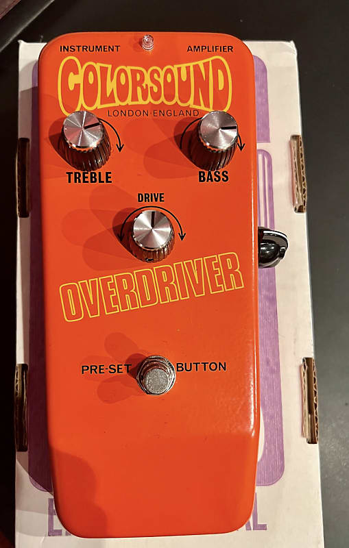 Colorsound Overdriver Orange | Reverb