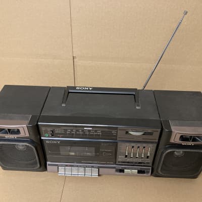 Vintage 1980s Sony CFS-1000 Radio Boombox Cassette-Recorder | Reverb
