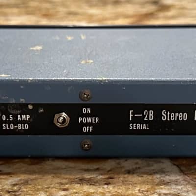 Alembic F-2B Stereo Tube Preamp – Very Special One of a Kind | Reverb