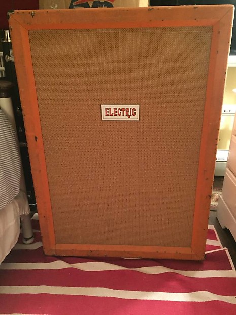 Electric Amps/Matamp 6x12 Guitar Cab Orange | Reverb