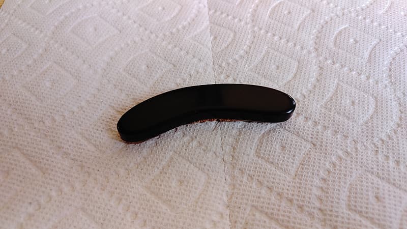 Ebony Mandolin Arm Rest | Reverb