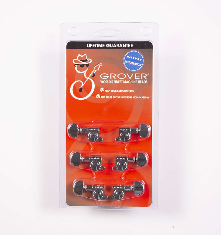 Genuine Grover Mini Rotomatic Chrome 3x3 | Reverb UK