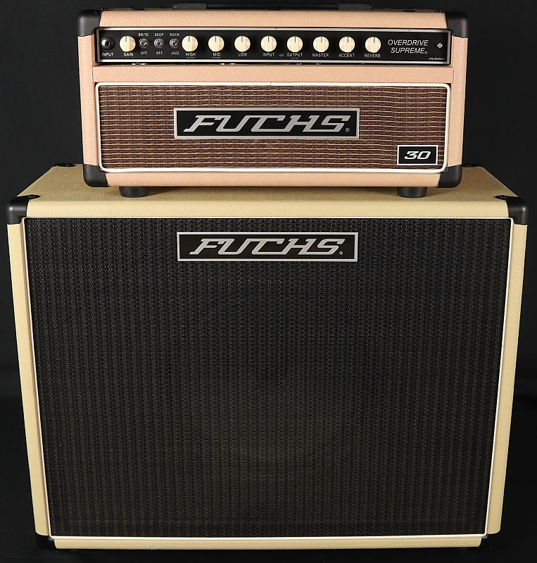 Fuchs Overdrive Supreme 30 Head & 1x12" Cabinet Guitar | Reverb