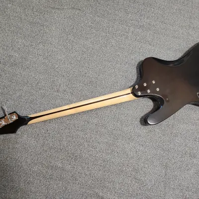 C Stroh Custom Handbuilt "P-bird" Style Bass 2022 Nitro Black | Reverb