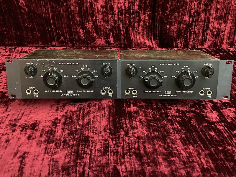 UREI Model 550 Passive Filters (PAIR) • Excellent • Tested | Reverb