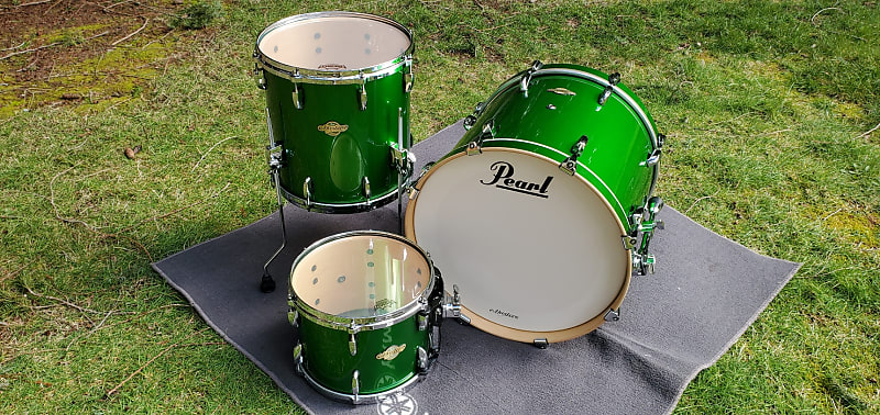 Pearl Masters MCX Maple Drum Shell Pack. Shamrock Green (NEW | Reverb
