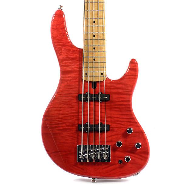 Mike Lull BBM5 Bryan Beller Signature Trans Red | Reverb