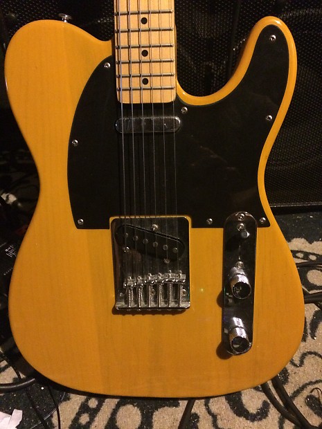 Dillion Telecaster Transparent Yellow | Reverb