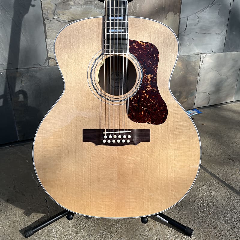 GUILD F512E 12-string Jumbo Spruce and Archback Maple LR | Reverb