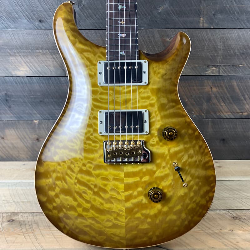 PRS Custom 24 Wood Library Quilt Maple 10-Top Torrefied Maple | Reverb