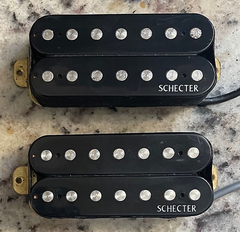 7 String Pickup Set SCHECTER 💎+ Humbucker Diamond Plus 7 | Reverb