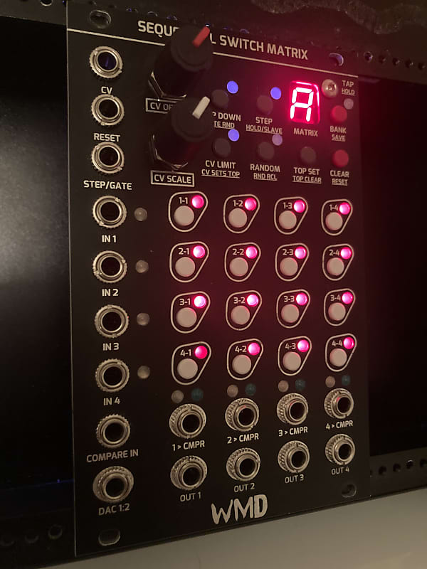 WMD Sequential Switch Matrix - Black | Reverb