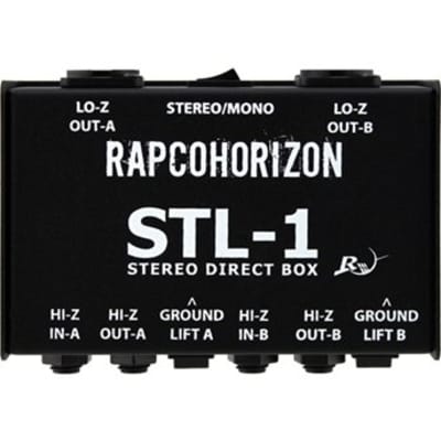 RapcoHorizon STL-1 Passive Direct Box | Reverb