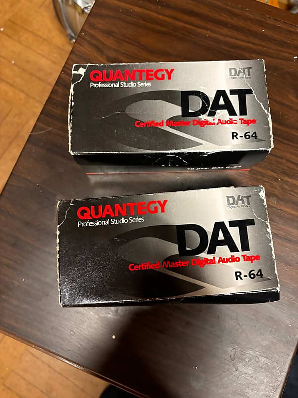 Quantegy DAT R-64 Tapes (10 Pack) | Reverb