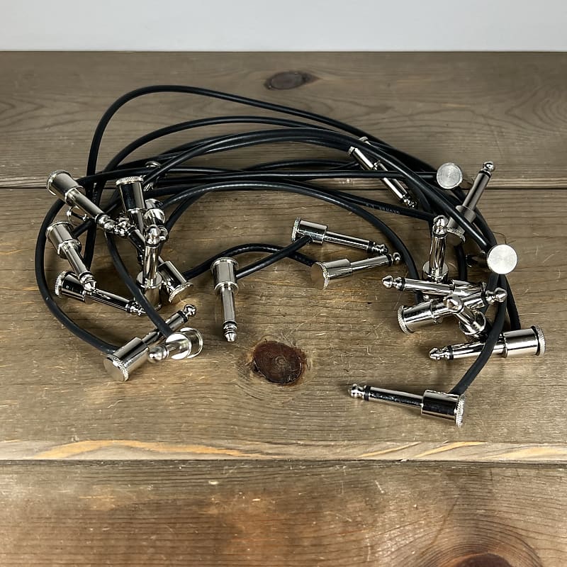 George L's Patch Cables Black | Reverb