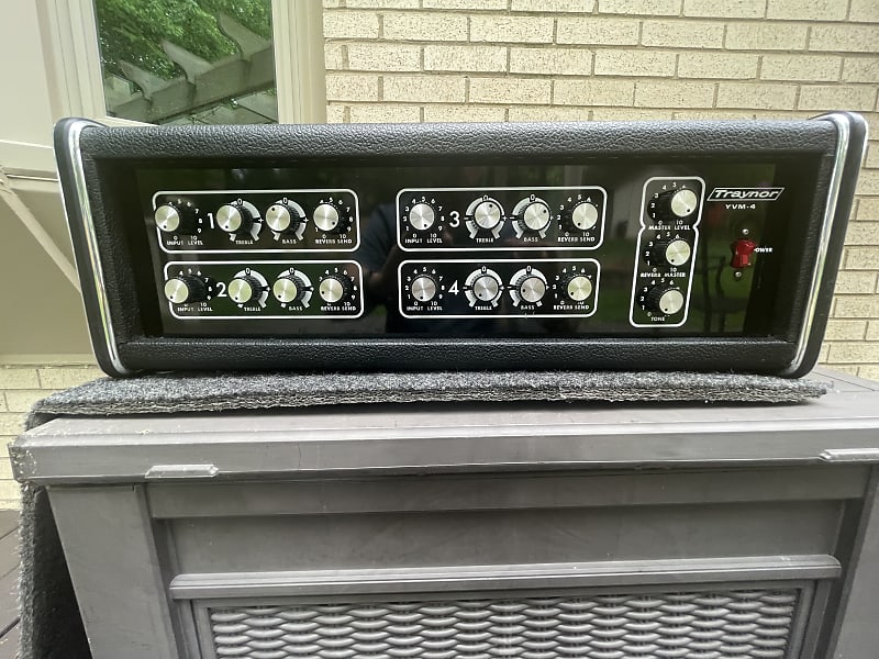 Traynor Yvm4 1970’s PA -Guitar/ Bass amp head | Reverb