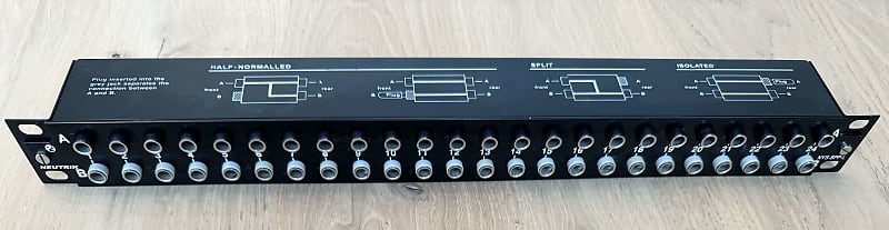 Neutrik Patchbay NYS-SPP-L - black | Reverb