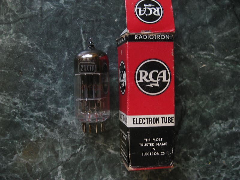 RCA 12AX7A short grey plates | Reverb