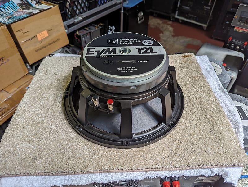 Closet Find! 2001 EV Electro-Voice EVM 12L Series II 200 Watt | Reverb