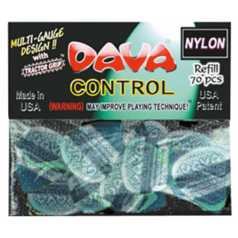 Dava 'Original Control' Nylon Picks ~ 36 Pack | Reverb
