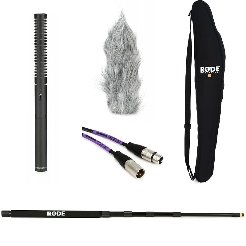 Rode NTG-2 Multi-powered Shotgun Microphone Boompole Bundle | Reverb
