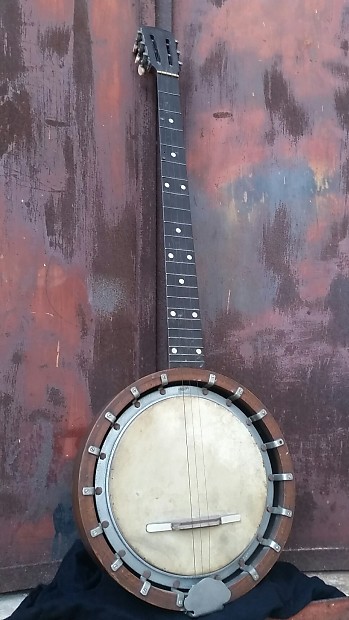 Vintage 5-string Banjo 1910-1940 Barnes And Mullins Walnut | Reverb