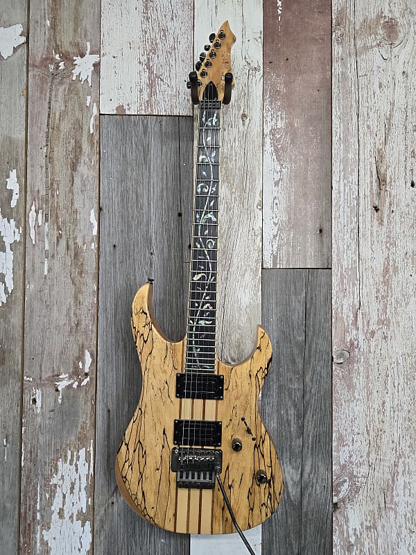 Raven West Guitar RG650 Super Strat - Natural | Reverb