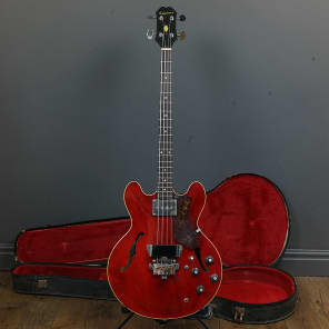 Epiphone Rivoli Rivoli 2 Bass 1967 Cherry | Reverb