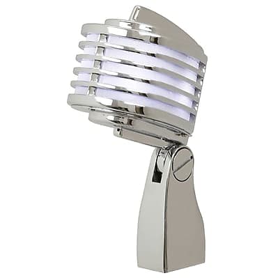 Heil Fin-B-B Chrome Mic With White Led Mic | Reverb
