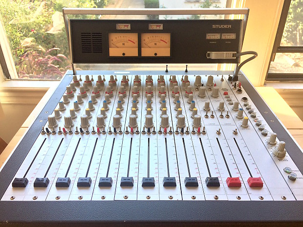 Vintage Studer 169 10x2 Portable Mixing Console / Mixer / | Reverb