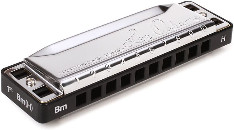 Lee Oskar 1910H-MIN-B-FLAT Harmonic Minor Harmonica, Minor | Reverb
