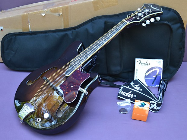 Fender FM62E Robert Schmidt Signature Series Ac/El Mandolin | Reverb