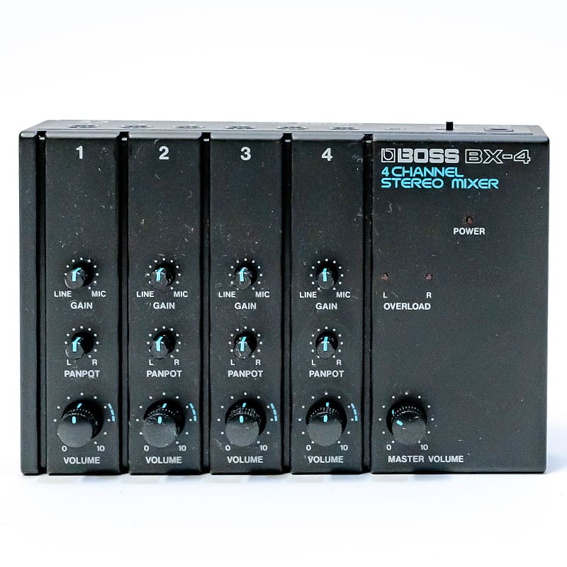 Boss BX-4 - 4-Channel Stereo Mixer - Boxed Set | Reverb Canada