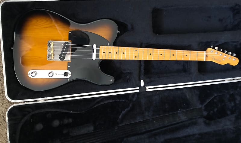 Fender '52 Reissue Telecaster MIJ A048082 1985-1986 Sunburst | Reverb