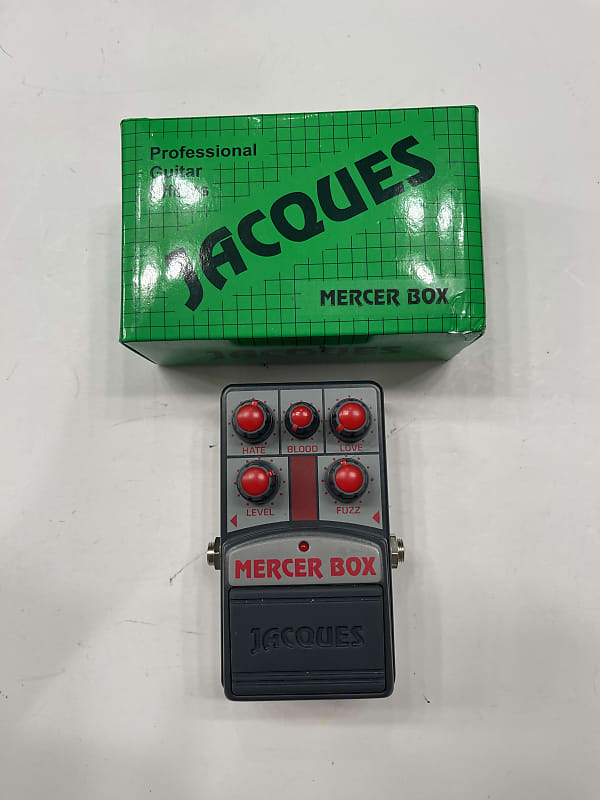 Jacques MR2 Mercer Box V1 Distortion Rare Guitar Effect Pedal | Reverb