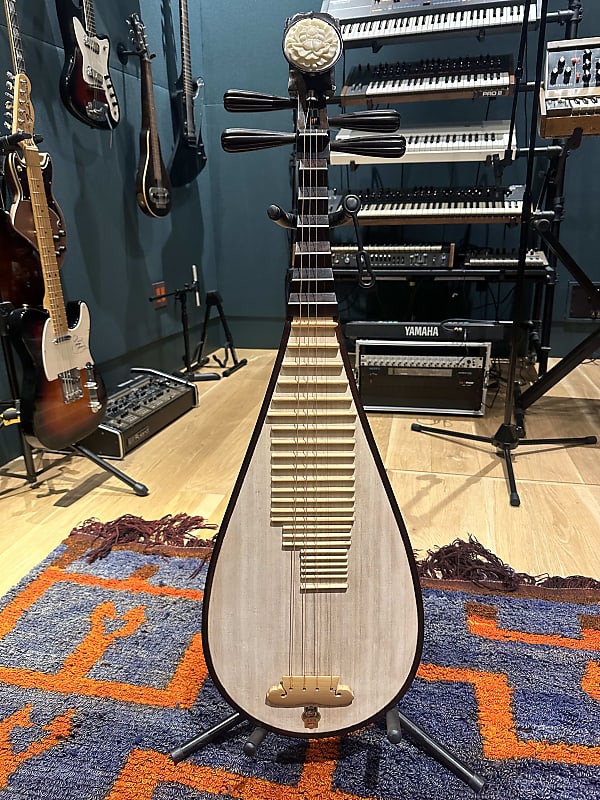 Pipa - Chinese Lute Guitar w/ Case and Accessories | Reverb