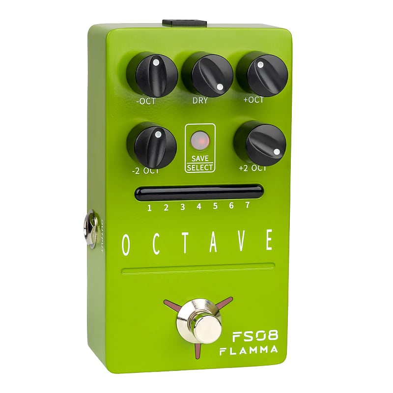 Flamma FS08 Octave Effects Pedal polyphonic octave effects | Reverb UK