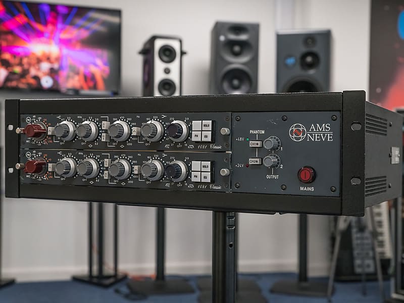 AMS Neve 1081 Stereo - 2 x Classic Mono Modules in 3U 2 slot | Reverb