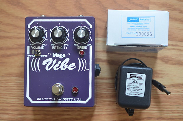 KR Musical Products Small Mega Vibe w/ AC Adapter 2016 Purple | Reverb